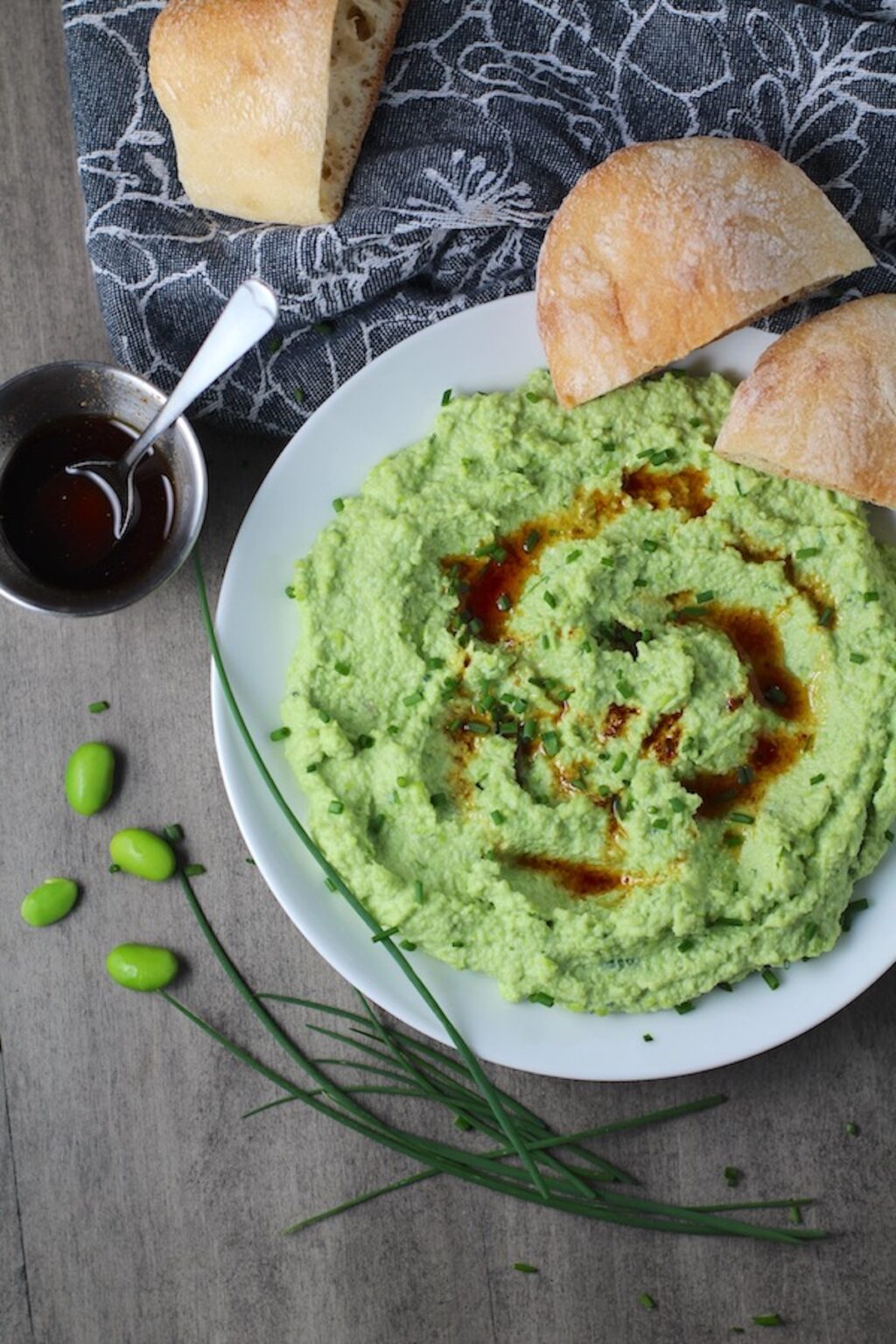 Creamy Edamame Dip - Talking Meals