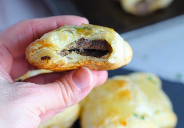 Make-Ahead Mini Beef Wellington Bites - Talking Meals