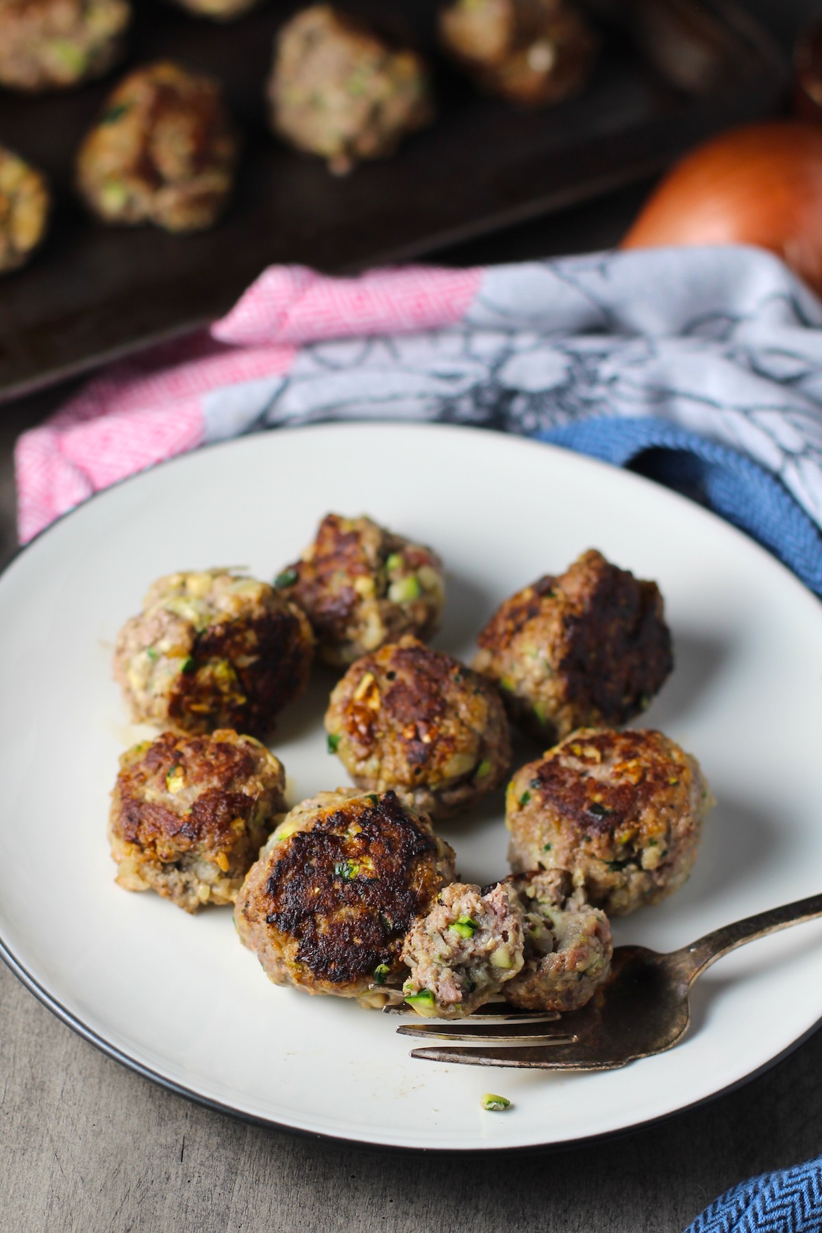 Incredible Healthy Meatballs with Zucchini & Lean Beef - Talking Meals