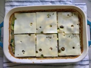Chicken Wild Rice Casserole with Zucchini and Mushrooms - Talking Meals