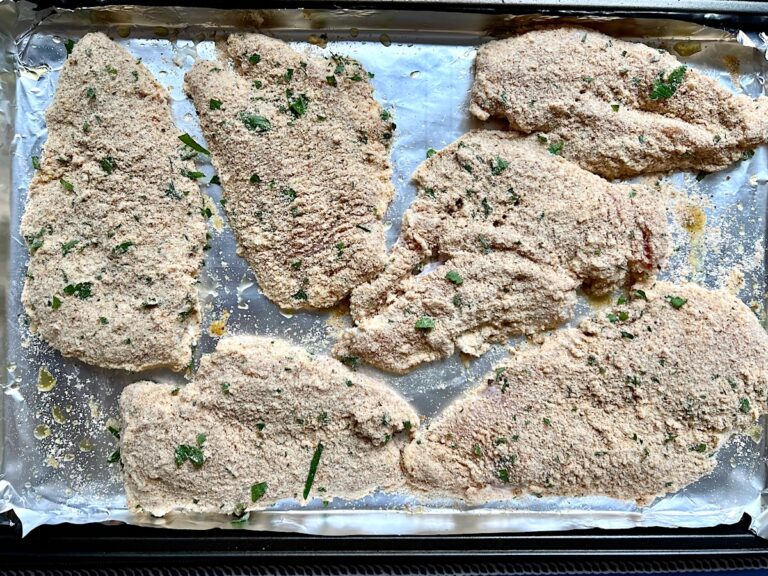 Baked Italian Chicken Cutlets {30 Minutes!} - Talking Meals