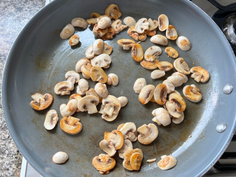 Creamy Pasta with Zucchini and Mushrooms - Talking Meals