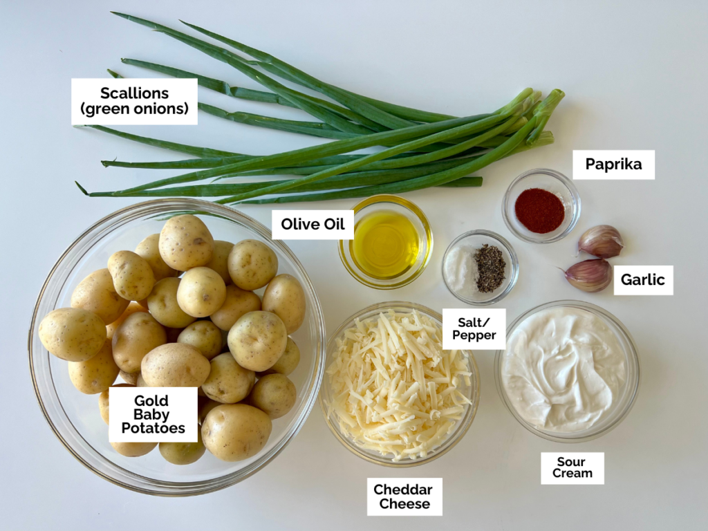 Crispy Cheesy Smashed Potatoes Recipe - Talking Meals