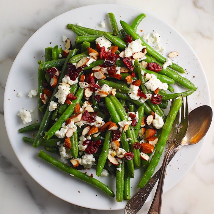 Recipe for Frozen Green Beans with Goat Cheese and Cranberries ...